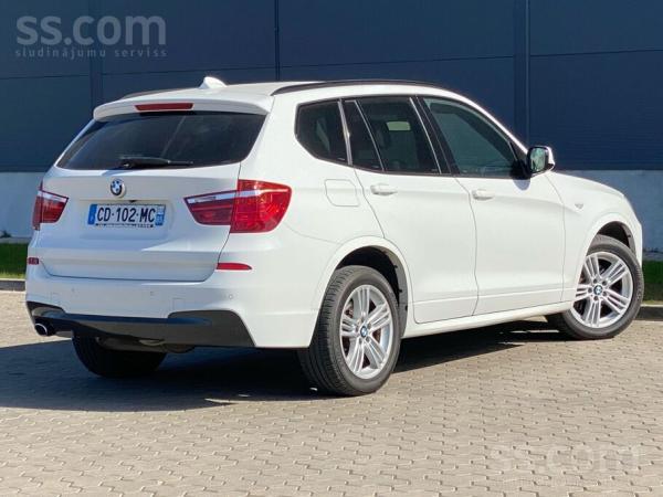 White BMW X3 2012 in Riga, with an engine capacity of 2.00 L and mileage of 0 thousand km for 12490 €, photo 6 on AUTOMOTO.COM.LV