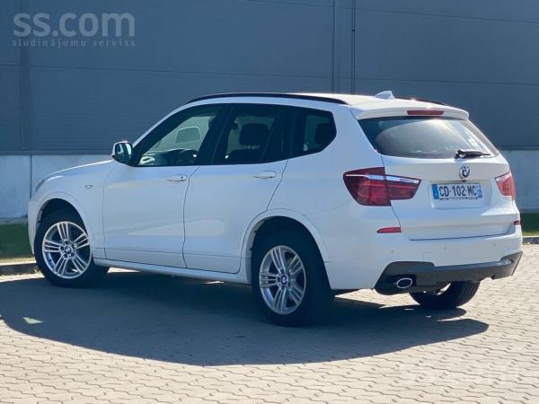 White BMW X3 2012 in Riga, with an engine capacity of 2.00 L and mileage of 0 thousand km for 12490 €, photo 7 on AUTOMOTO.COM.LV