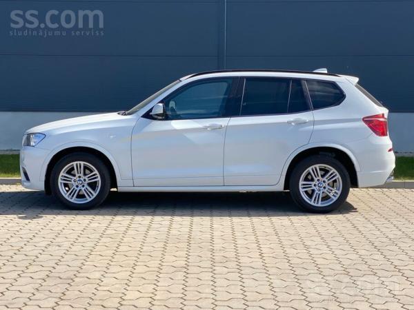 White BMW X3 2012 in Riga, with an engine capacity of 2.00 L and mileage of 0 thousand km for 12490 €, photo 9 on AUTOMOTO.COM.LV