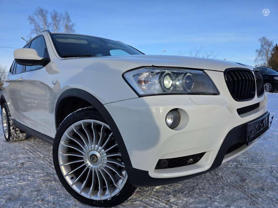 Balts BMW X3 2012 Telšiai, ar dzinēja tilpumu 2.99 L un nobraukumu 199 tūkst. km par 9999 €, foto 16 vietnē AUTOMOTO.COM.LV