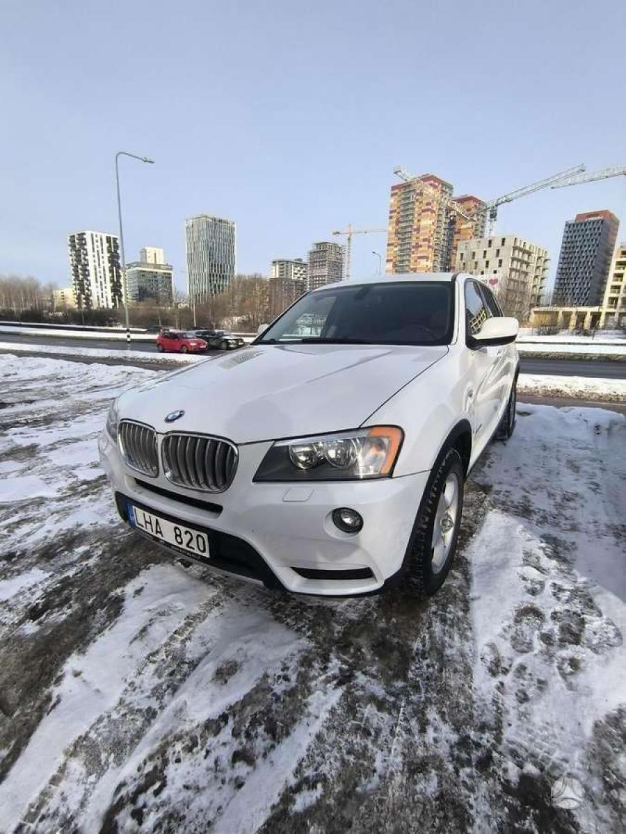 Balts BMW X3 2012 Viļņa, ar dzinēja tilpumu 3.00 L un nobraukumu 224 tūkst. km par 4000 €, foto 1 vietnē AUTOMOTO.COM.LV