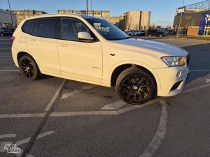 White BMW X3 2012 in Telschi, with an engine capacity of 2.00 L and mileage of 350 thousand km for 11000 €, photo 3 on AUTOMOTO.COM.LV