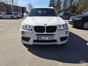 White BMW X3 2012 in Telschi, with an engine capacity of 2.00 L and mileage of 350 thousand km for 11000 €, photo 12 on AUTOMOTO.COM.LV