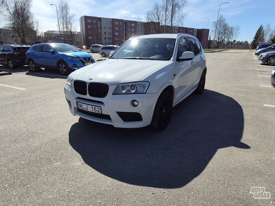 White BMW X3 2012 in Telschi, with an engine capacity of 2.00 L and mileage of 350 thousand km for 11000 €, photo 13 on AUTOMOTO.COM.LV