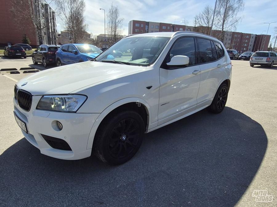 White BMW X3 2012 in Telschi, with an engine capacity of 2.00 L and mileage of 350 thousand km for 11000 €, photo 15 on AUTOMOTO.COM.LV