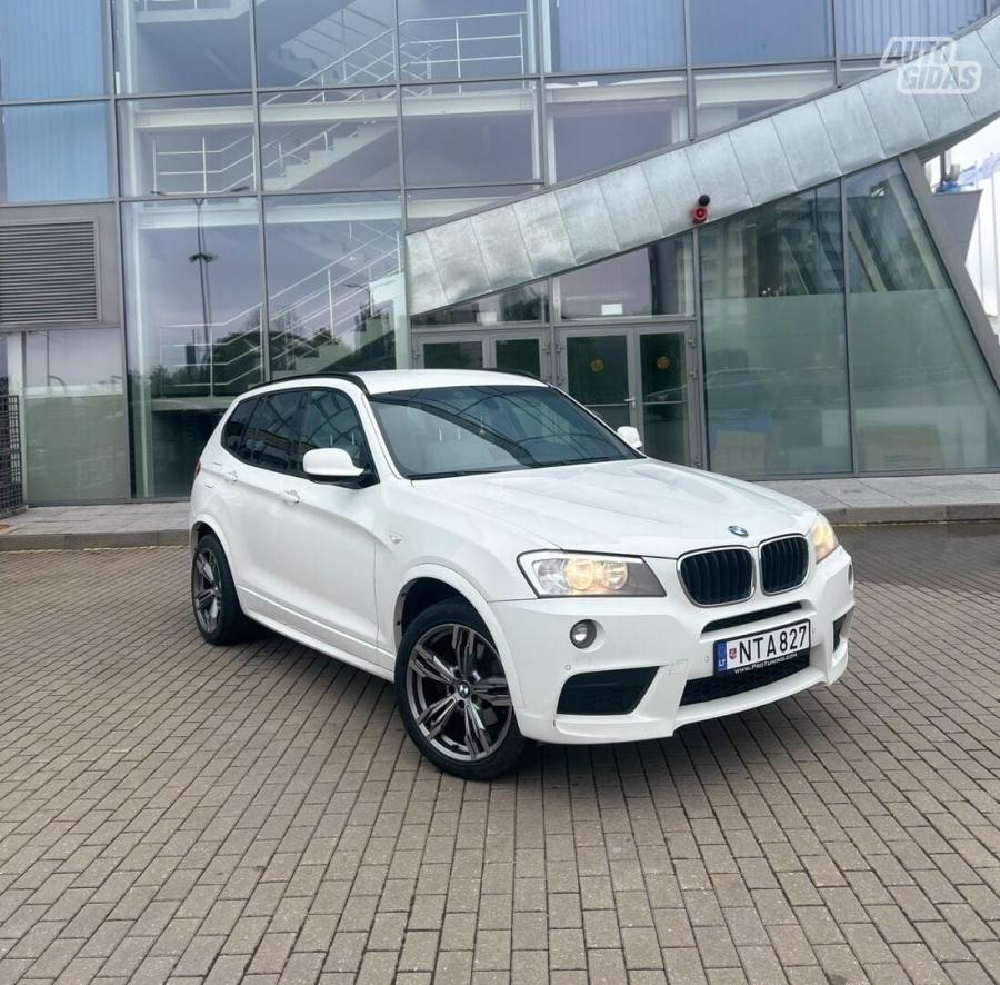 White BMW X3 2012 in Kaunas, with an engine capacity of 2.00 L and mileage of 341 thousand km for 7999 €, photo 1 on AUTOMOTO.COM.LV