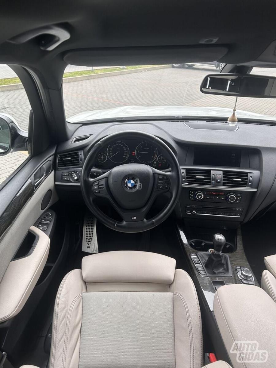 White BMW X3 2012 in Kaunas, with an engine capacity of 2.00 L and mileage of 341 thousand km for 7999 €, photo 5 on AUTOMOTO.COM.LV