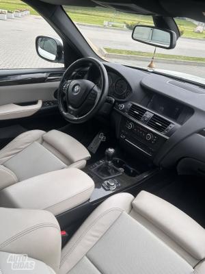 White BMW X3 2012 in Kaunas, with an engine capacity of 2.00 L and mileage of 341 thousand km for 7999 €, photo 14 on AUTOMOTO.COM.LV