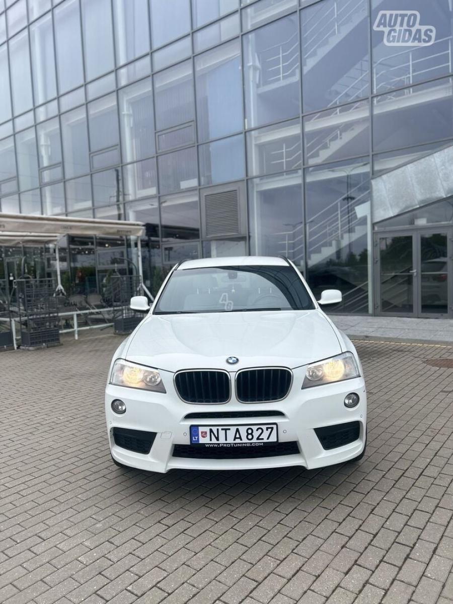 White BMW X3 2012 in Kaunas, with an engine capacity of 2.00 L and mileage of 341 thousand km for 7999 €, photo 16 on AUTOMOTO.COM.LV