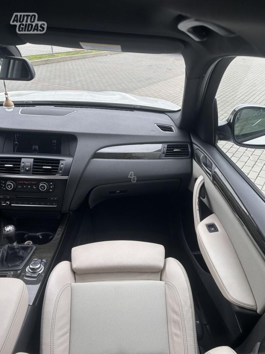 White BMW X3 2012 in Kaunas, with an engine capacity of 2.00 L and mileage of 341 thousand km for 7999 €, photo 18 on AUTOMOTO.COM.LV