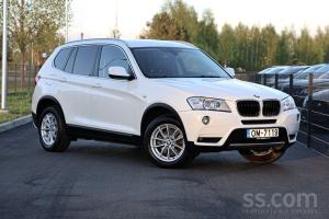 White BMW X3 2012 in Jelgava, with an engine capacity of 2.00 L and mileage of 0 thousand km for 10350 €, photo 4 on AUTOMOTO.COM.LV