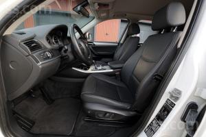White BMW X3 2012 in Jelgava, with an engine capacity of 2.00 L and mileage of 0 thousand km for 10350 €, photo 8 on AUTOMOTO.COM.LV