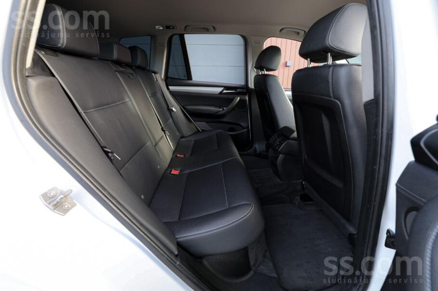 White BMW X3 2012 in Jelgava, with an engine capacity of 2.00 L and mileage of 0 thousand km for 10350 €, photo 11 on AUTOMOTO.COM.LV