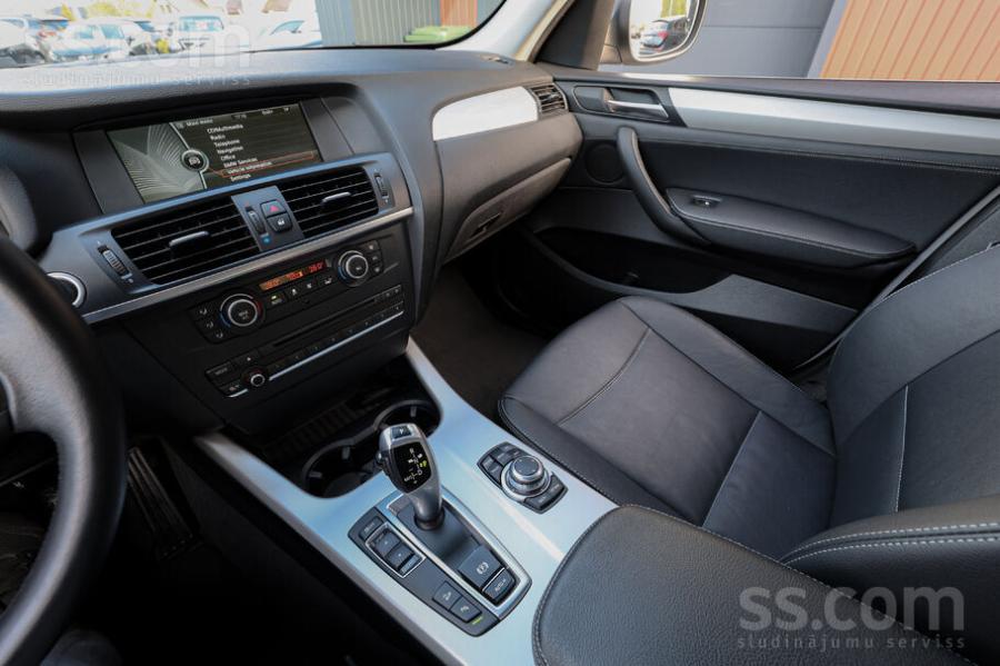 White BMW X3 2012 in Jelgava, with an engine capacity of 2.00 L and mileage of 0 thousand km for 10350 €, photo 20 on AUTOMOTO.COM.LV