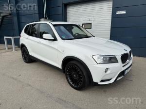 White BMW X3 2012 in Cesis, with an engine capacity of 2.00 L and mileage of 225 thousand km for 12000 €, photo  on AUTOMOTO.COM.LV
