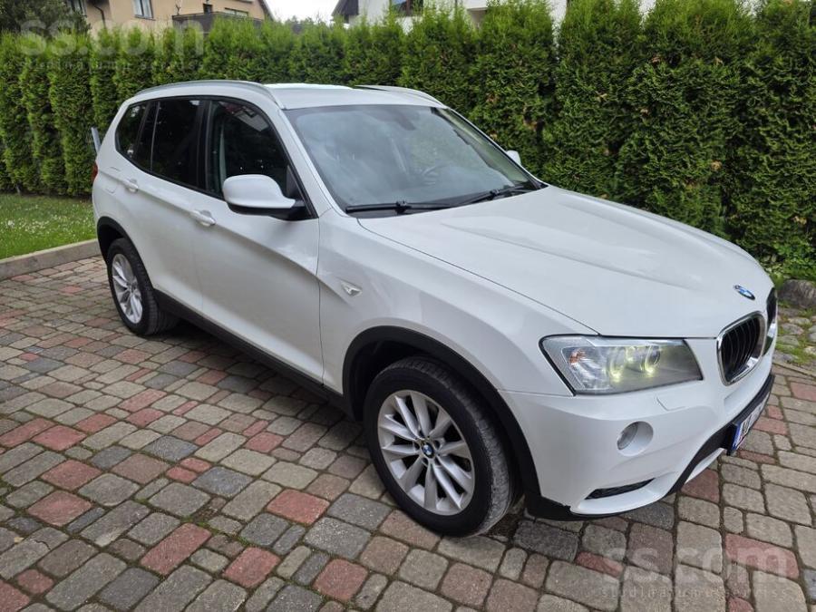 White BMW X3 2012 in Ogre, with an engine capacity of 2.00 L and mileage of 396 thousand km for 8000 €, photo 3 on AUTOMOTO.COM.LV