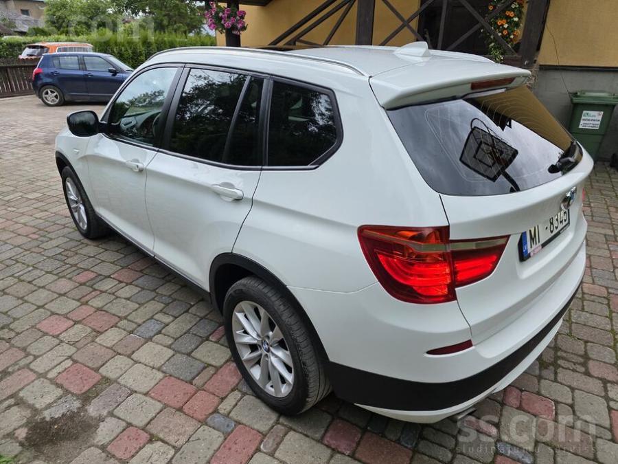 White BMW X3 2012 in Ogre, with an engine capacity of 2.00 L and mileage of 396 thousand km for 8000 €, photo 6 on AUTOMOTO.COM.LV
