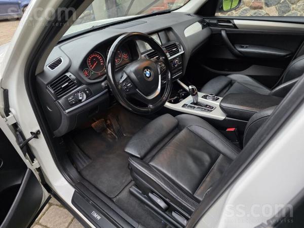 Balts BMW X3 2012 Ogre, ar dzinēja tilpumu 2.00 L un nobraukumu 396 tūkst. km par 8000 €, foto 6 vietnē AUTOMOTO.COM.LV