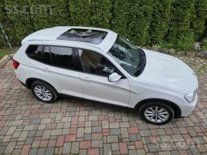 White BMW X3 2012 in Ogre, with an engine capacity of 2.00 L and mileage of 396 thousand km for 8000 €, photo 12 on AUTOMOTO.COM.LV