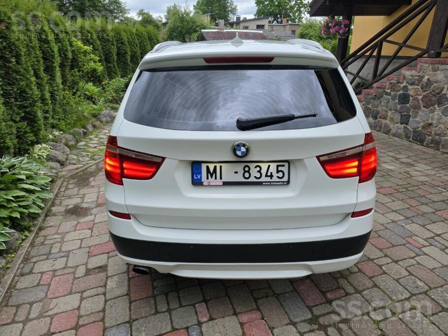 White BMW X3 2012 in Ogre, with an engine capacity of 2.00 L and mileage of 396 thousand km for 8000 €, photo 14 on AUTOMOTO.COM.LV