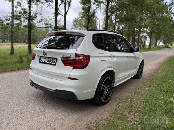 Balts BMW X3 2012 Dobele, ar dzinēja tilpumu 3.00 L un nobraukumu 298 tūkst. km par 12000 €, foto 5 vietnē AUTOMOTO.COM.LV