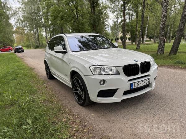 Balts BMW X3 2012 Dobele, ar dzinēja tilpumu 3.00 L un nobraukumu 298 tūkst. km par 12000 €, foto 7 vietnē AUTOMOTO.COM.LV