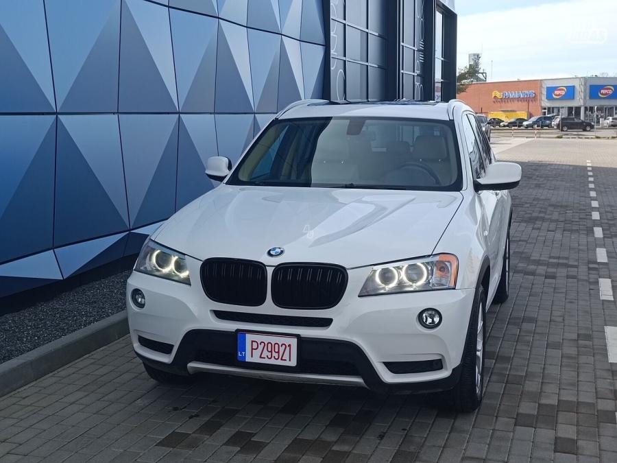 White BMW X3 2012 in Silute, with an engine capacity of 3.00 L and mileage of 225 thousand km for 7500 €, photo 3 on AUTOMOTO.COM.LV