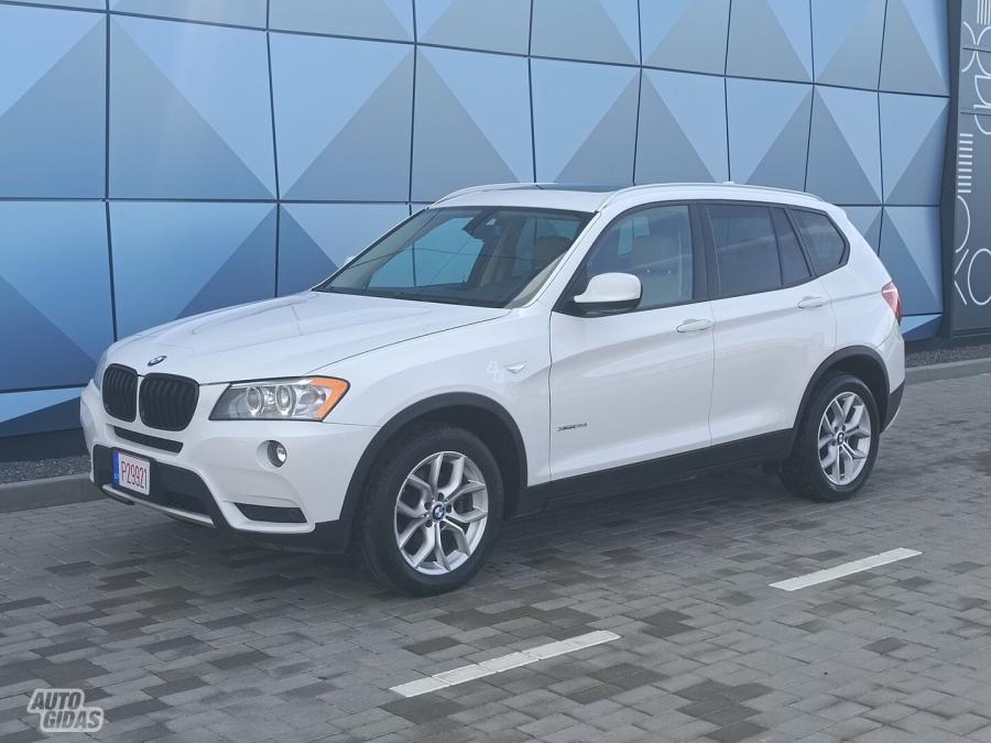 White BMW X3 2012 in Silute, with an engine capacity of 3.00 L and mileage of 225 thousand km for 7500 €, photo 4 on AUTOMOTO.COM.LV