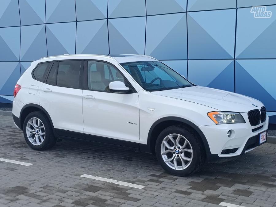 White BMW X3 2012 in Silute, with an engine capacity of 3.00 L and mileage of 225 thousand km for 7500 €, photo 8 on AUTOMOTO.COM.LV