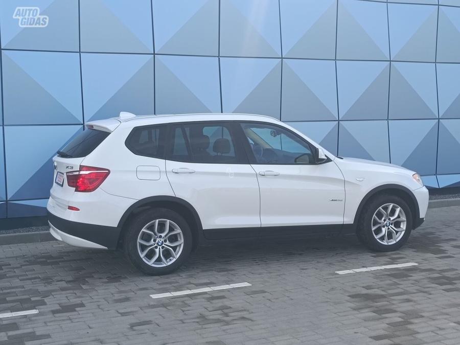 White BMW X3 2012 in Silute, with an engine capacity of 3.00 L and mileage of 225 thousand km for 7500 €, photo 10 on AUTOMOTO.COM.LV