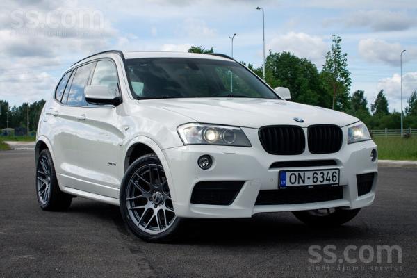 Balts BMW X3 2012 Jelgava, ar dzinēja tilpumu 2.00 L un nobraukumu 274 tūkst. km par 10900 €, foto 1 vietnē AUTOMOTO.COM.LV