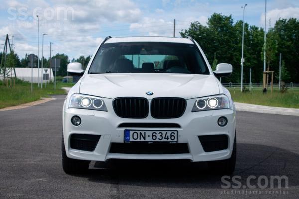Balts BMW X3 2012 Jelgava, ar dzinēja tilpumu 2.00 L un nobraukumu 274 tūkst. km par 10900 €, foto 2 vietnē AUTOMOTO.COM.LV