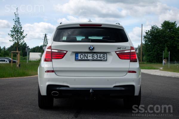 Balts BMW X3 2012 Jelgava, ar dzinēja tilpumu 2.00 L un nobraukumu 274 tūkst. km par 10900 €, foto 5 vietnē AUTOMOTO.COM.LV