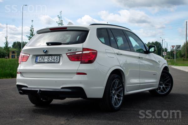Balts BMW X3 2012 Jelgava, ar dzinēja tilpumu 2.00 L un nobraukumu 274 tūkst. km par 10900 €, foto 6 vietnē AUTOMOTO.COM.LV