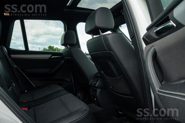 Balts BMW X3 2012 Jelgava, ar dzinēja tilpumu 2.00 L un nobraukumu 274 tūkst. km par 10900 €, foto 9 vietnē AUTOMOTO.COM.LV