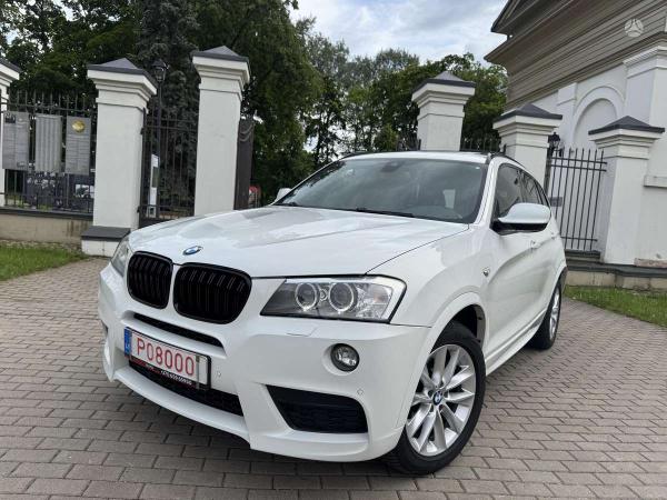 White BMW X3 2012 in Vilnius, with an engine capacity of 2.99 L and mileage of 295 thousand km for 10555 €, photo 1 on AUTOMOTO.COM.LV