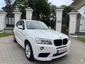 White BMW X3 2012 in Vilnius, with an engine capacity of 2.99 L and mileage of 295 thousand km for 10555 €, photo 19 on AUTOMOTO.COM.LV