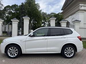 White BMW X3 2012 in Vilnius, with an engine capacity of 2.99 L and mileage of 295 thousand km for 10555 €, photo 23 on AUTOMOTO.COM.LV