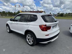 White BMW X3 2012 in Telschi, with an engine capacity of 2.99 L and mileage of 252 thousand km for 9300 €, photo 5 on AUTOMOTO.COM.LV