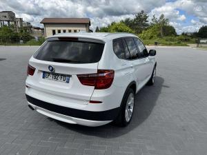 White BMW X3 2012 in Telschi, with an engine capacity of 2.99 L and mileage of 252 thousand km for 9300 €, photo 7 on AUTOMOTO.COM.LV