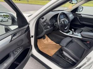 White BMW X3 2012 in Telschi, with an engine capacity of 2.99 L and mileage of 252 thousand km for 9300 €, photo 19 on AUTOMOTO.COM.LV