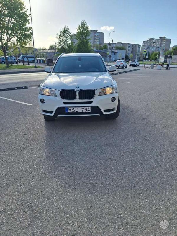 Balts BMW X3 2012 Kauņa, ar dzinēja tilpumu 2.00 L un nobraukumu 320 tūkst. km par 9200 €, foto 2 vietnē AUTOMOTO.COM.LV