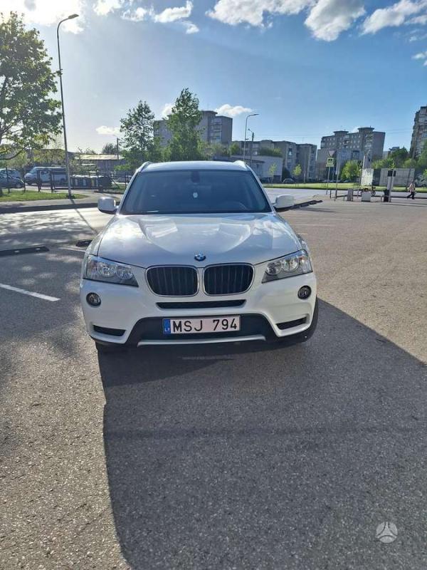 Balts BMW X3 2012 Kauņa, ar dzinēja tilpumu 2.00 L un nobraukumu 320 tūkst. km par 9200 €, foto 3 vietnē AUTOMOTO.COM.LV