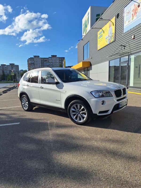 Balts BMW X3 2012 Kauņa, ar dzinēja tilpumu 2.00 L un nobraukumu 320 tūkst. km par 9200 €, foto 4 vietnē AUTOMOTO.COM.LV