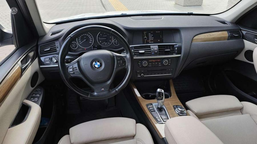 White BMW X3 2012 in Kaunas, with an engine capacity of 2.00 L and mileage of 278 thousand km for 8750 €, photo 27 on AUTOMOTO.COM.LV