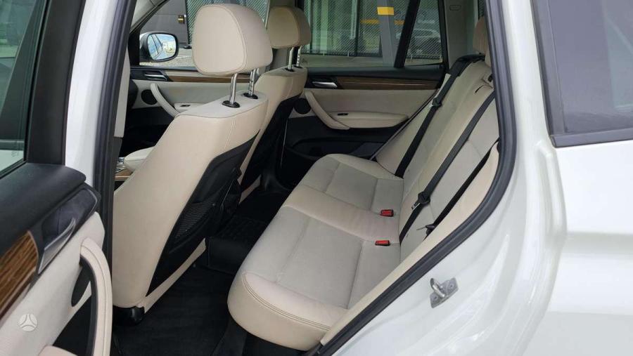 White BMW X3 2012 in Kaunas, with an engine capacity of 2.00 L and mileage of 278 thousand km for 8750 €, photo 28 on AUTOMOTO.COM.LV