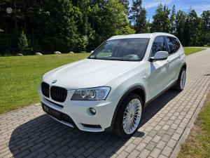 White BMW X3 2012 in Telschi, with an engine capacity of 2.99 L and mileage of 200 thousand km for 9450 €, photo  on AUTOMOTO.COM.LV