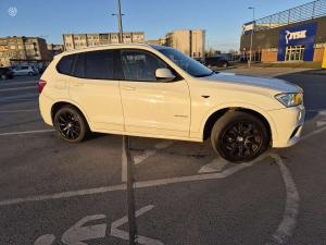 White BMW X3 2012 in Telschi, with an engine capacity of 2.00 L and mileage of 350 thousand km for 10800 €, photo 5 on AUTOMOTO.COM.LV