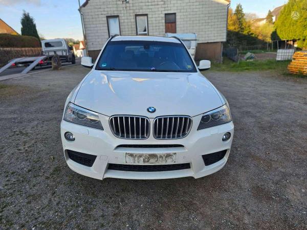 White BMW X3 2012 in Prienai, with an engine capacity of 2.99 L and mileage of 244 thousand km for 5450 €, photo 3 on AUTOMOTO.COM.LV
