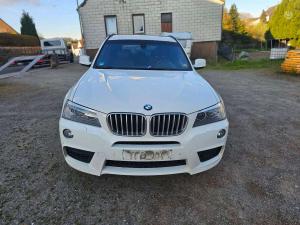 White BMW X3 2012 in Prienai, with an engine capacity of 2.99 L and mileage of 244 thousand km for 5450 €, photo 4 on AUTOMOTO.COM.LV